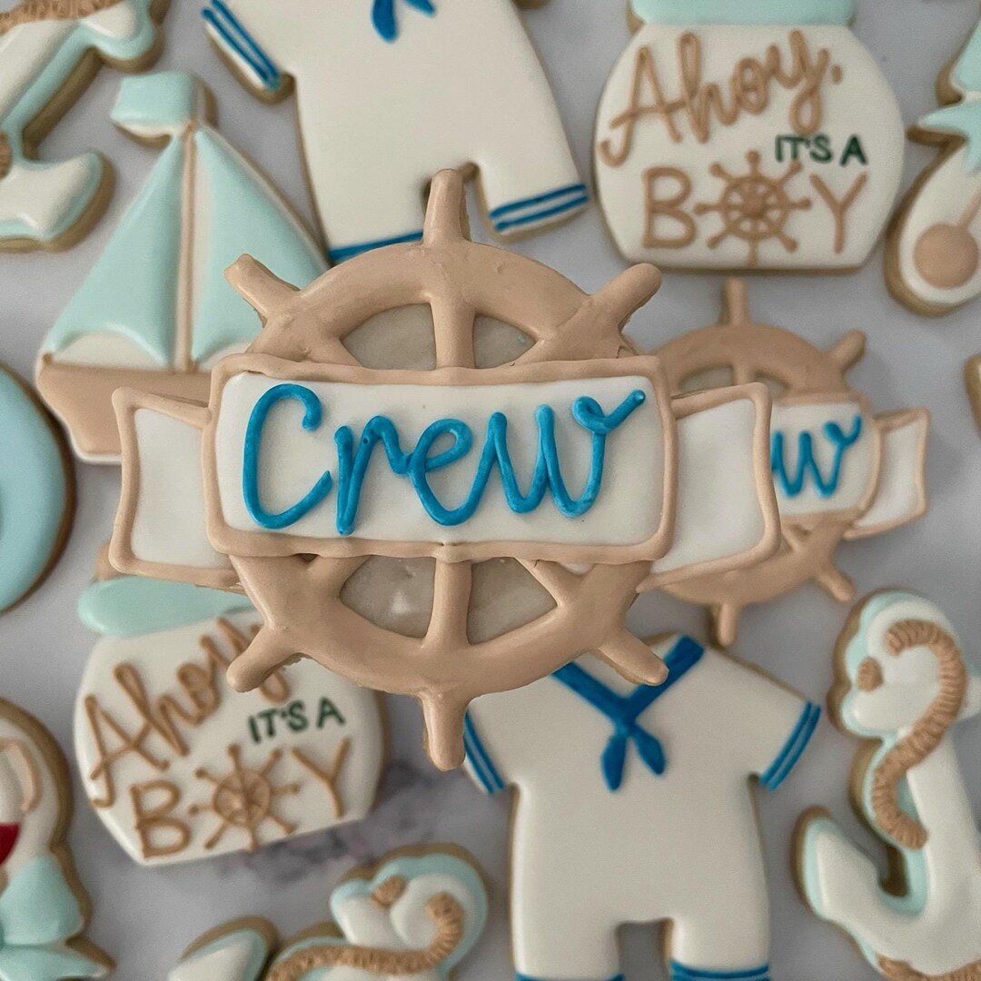 Nautical Wheel Cookie Cutter STL File: DIY 3D Print (digital Download ...