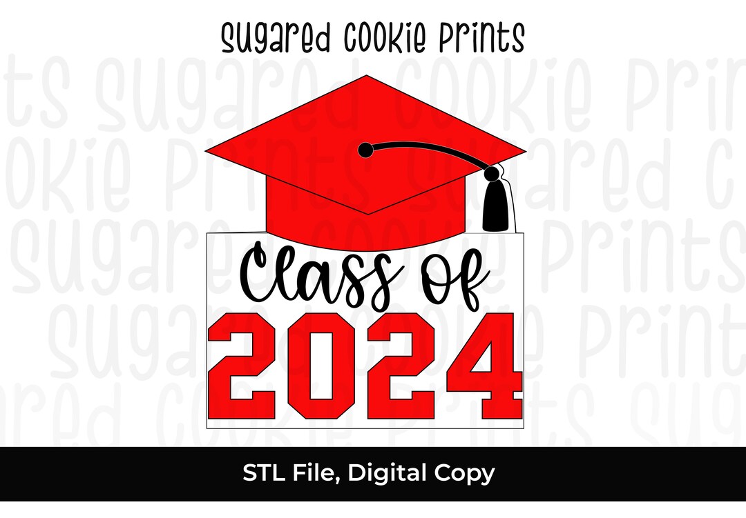 Graduation Cookie Cutter STL File: Class of (digital Download) - Etsy