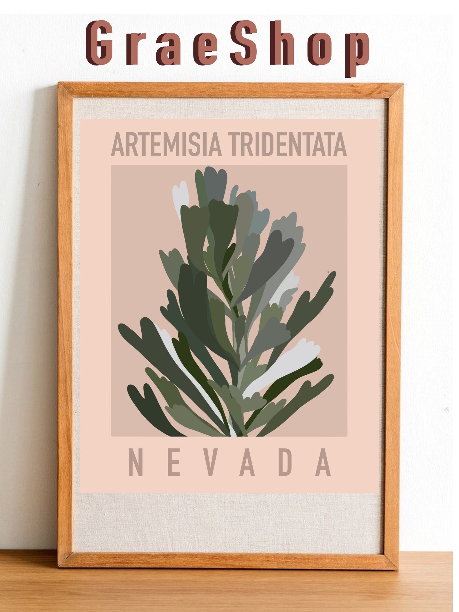 Nevada State Flower Print - Sagebrush - DIGITAL PRINT - Etsy