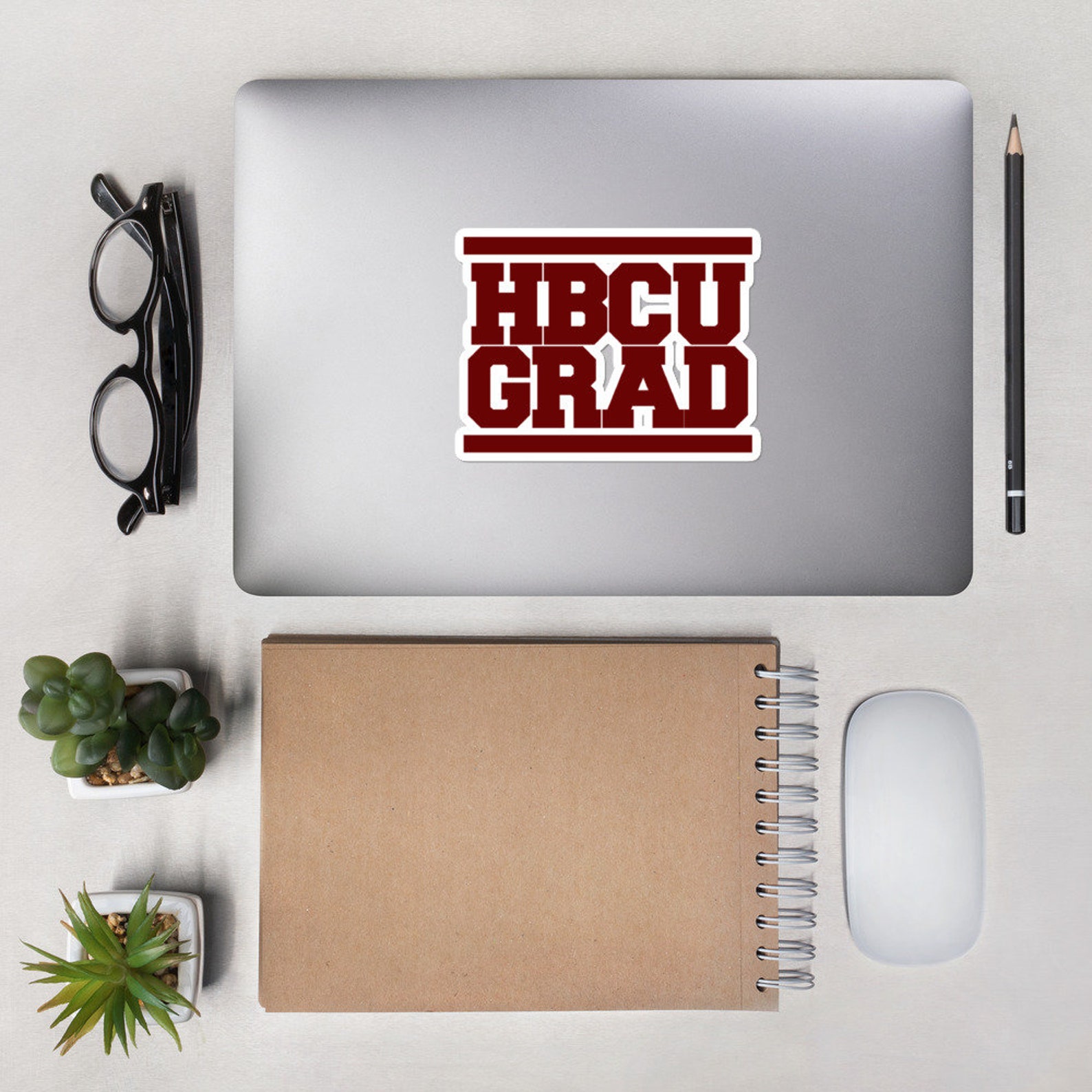 HBCU GRAD Sticker, Atlanta Stickers, Morehouse, Atlanta Gift - Etsy