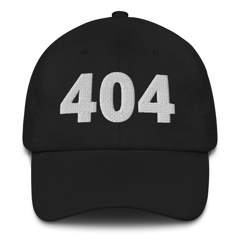 404 Atlanta Hat Georgia Hat Atlanta Georgia Hat Atlanta | Etsy