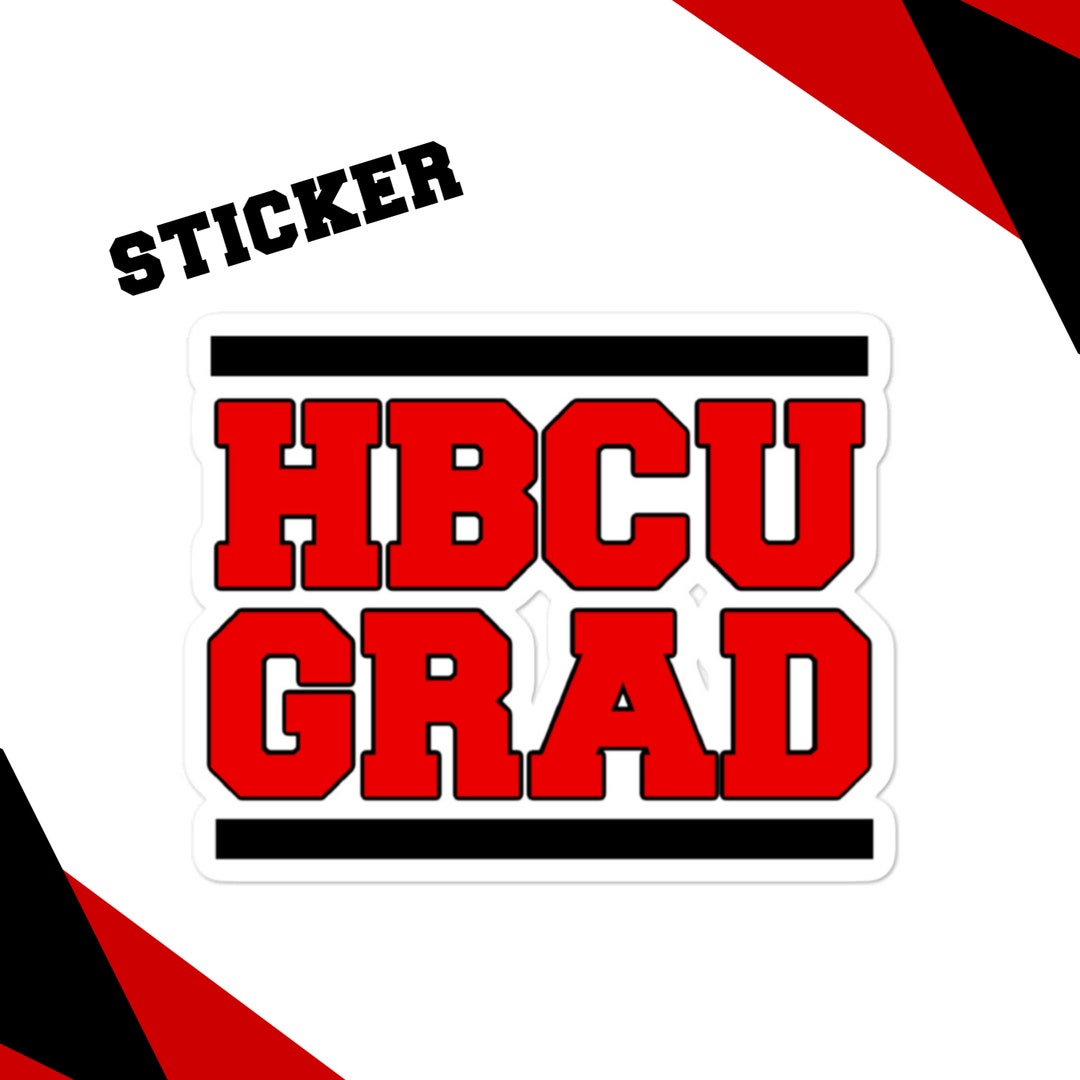 HBCU GRAD Sticker, Atlanta Stickers, Clark Atlanta, Atlanta Gift - Etsy