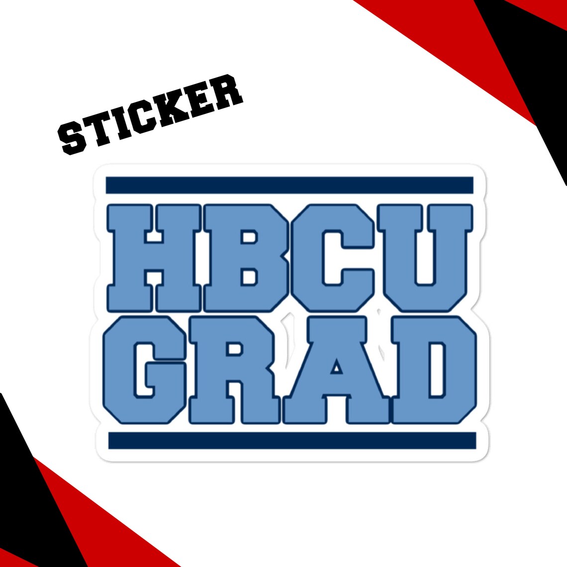 HBCU GRAD Sticker Atlanta Stickers Spelman Atlanta Gift | Etsy