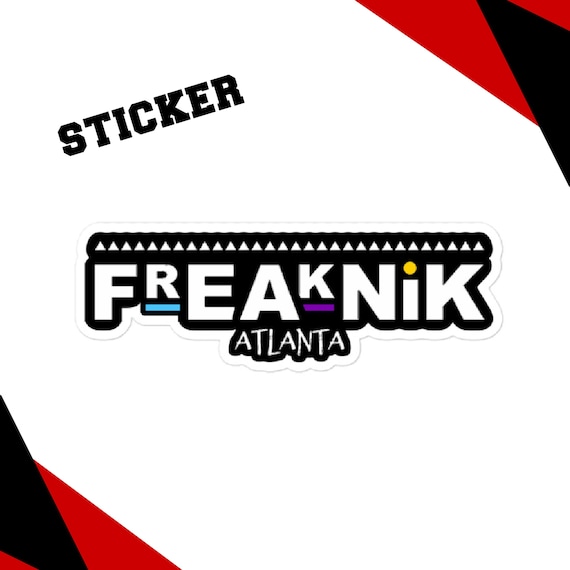 Freaknik Atlanta Sticker Atlanta Sticker Old Atlanta ATL - Etsy