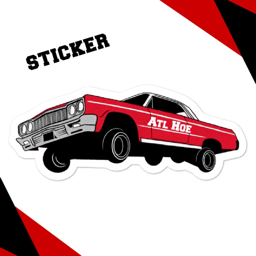 ATL Car Sticker: Atlanta Vinyl Decal - Etsy