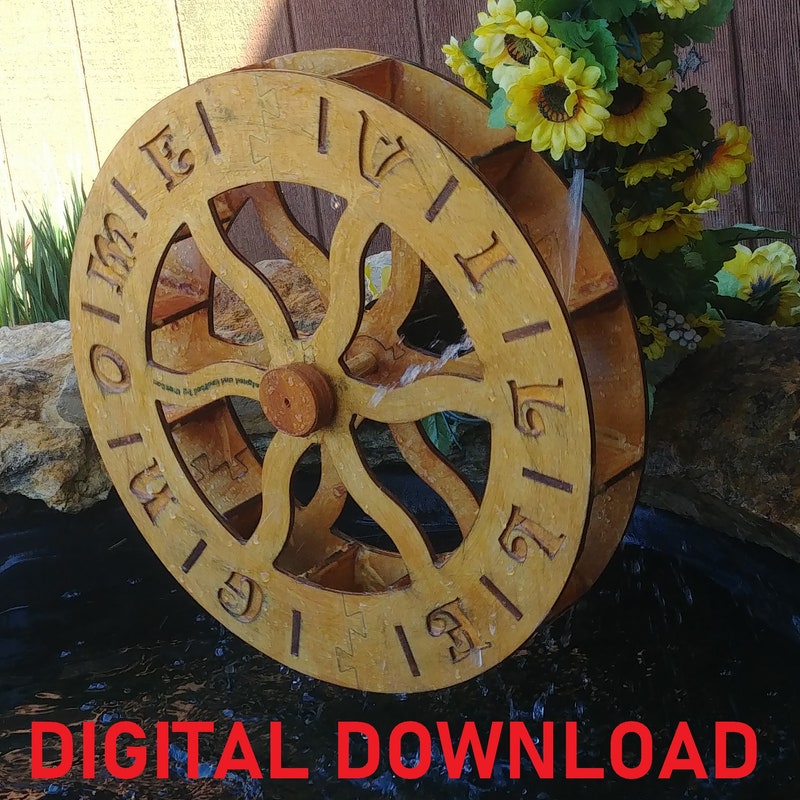 Water Wheel - Etsy