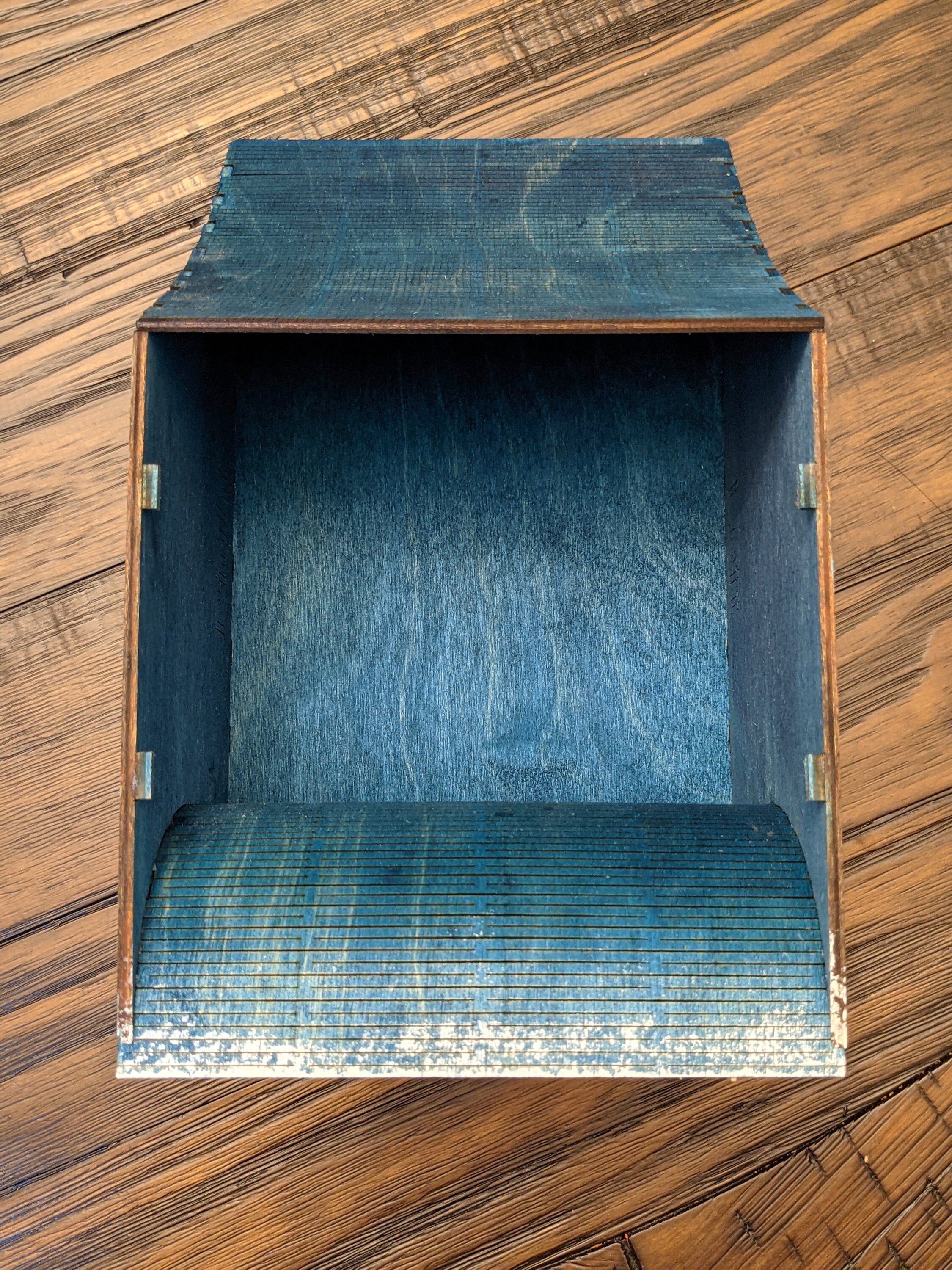 Laser Cut File - Ocean Wave Box - Etsy