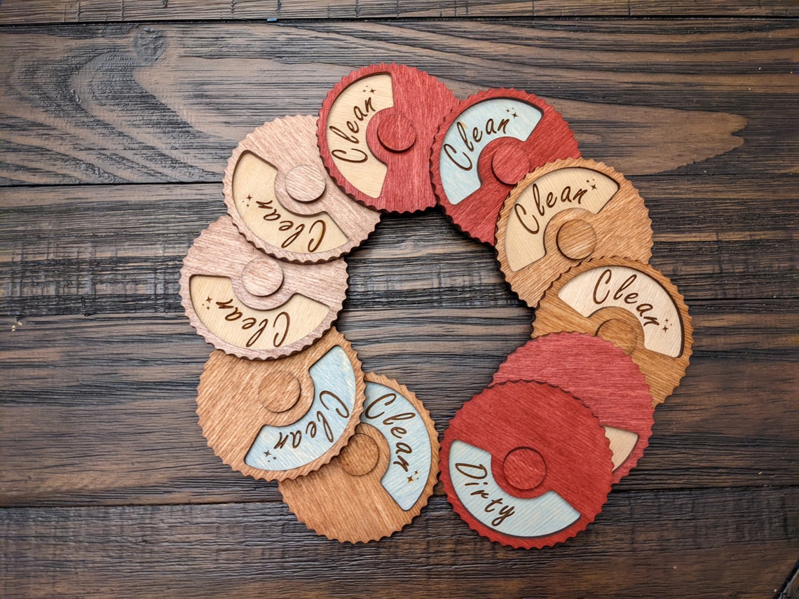 Laser Cut File - Dishwasher Dial - Etsy
