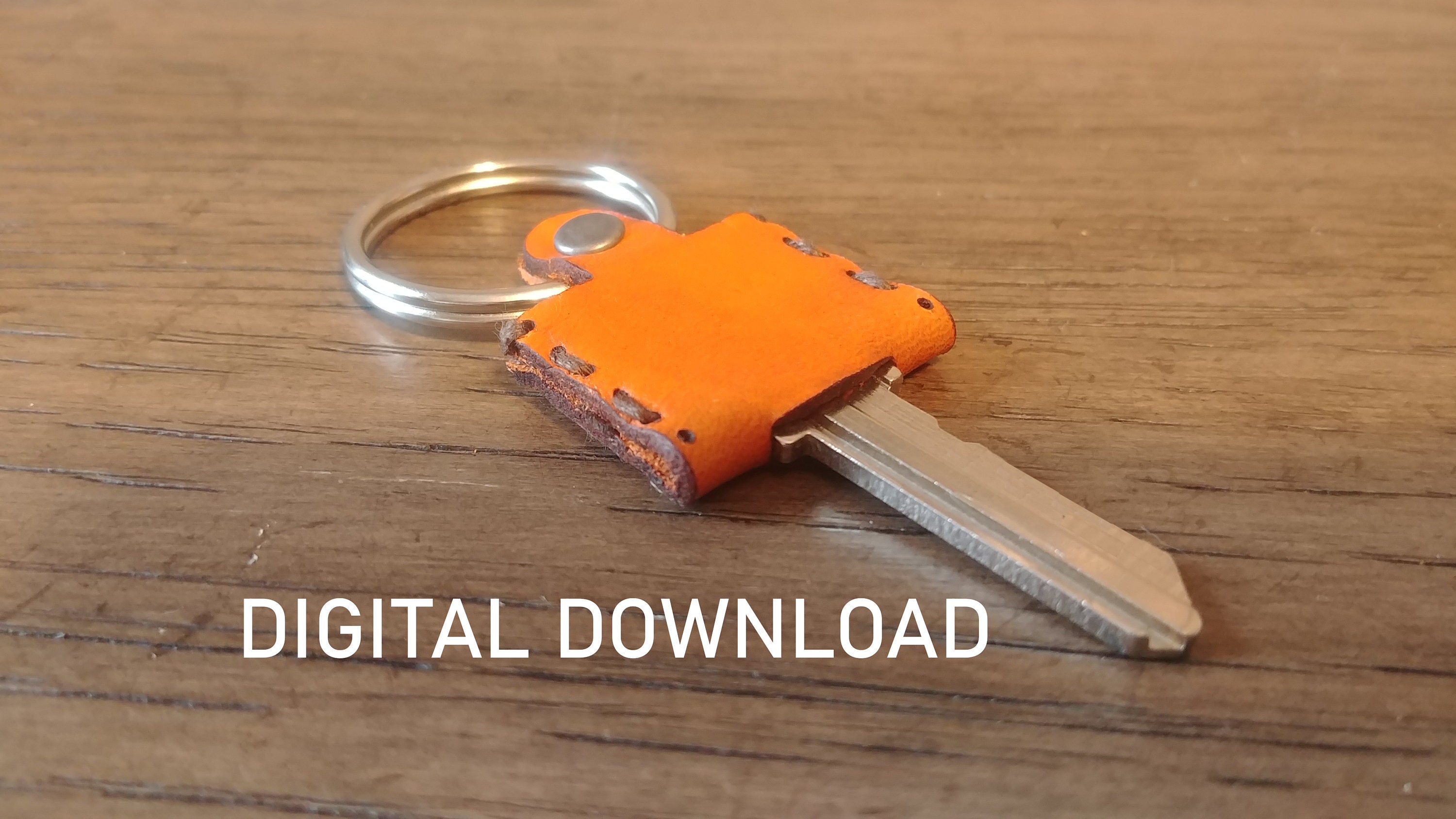 Laser Cut File Leather Key Topper - Etsy