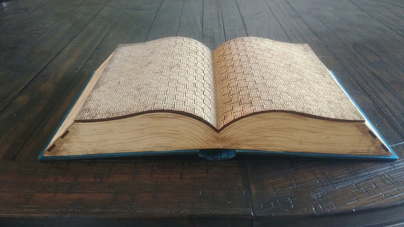 Laser Cut File - Open Book Box - Etsy