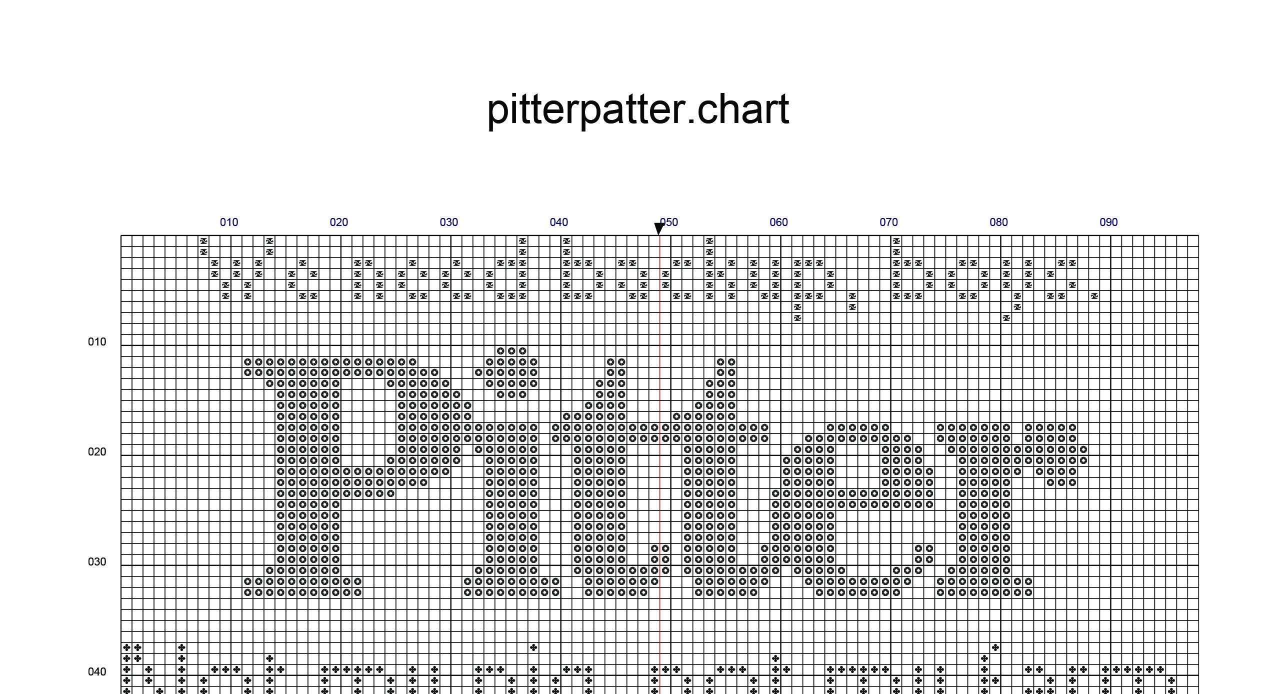 Cross Stitch Pattern Pitter Patter Letterkenny Cross Stitch | Etsy