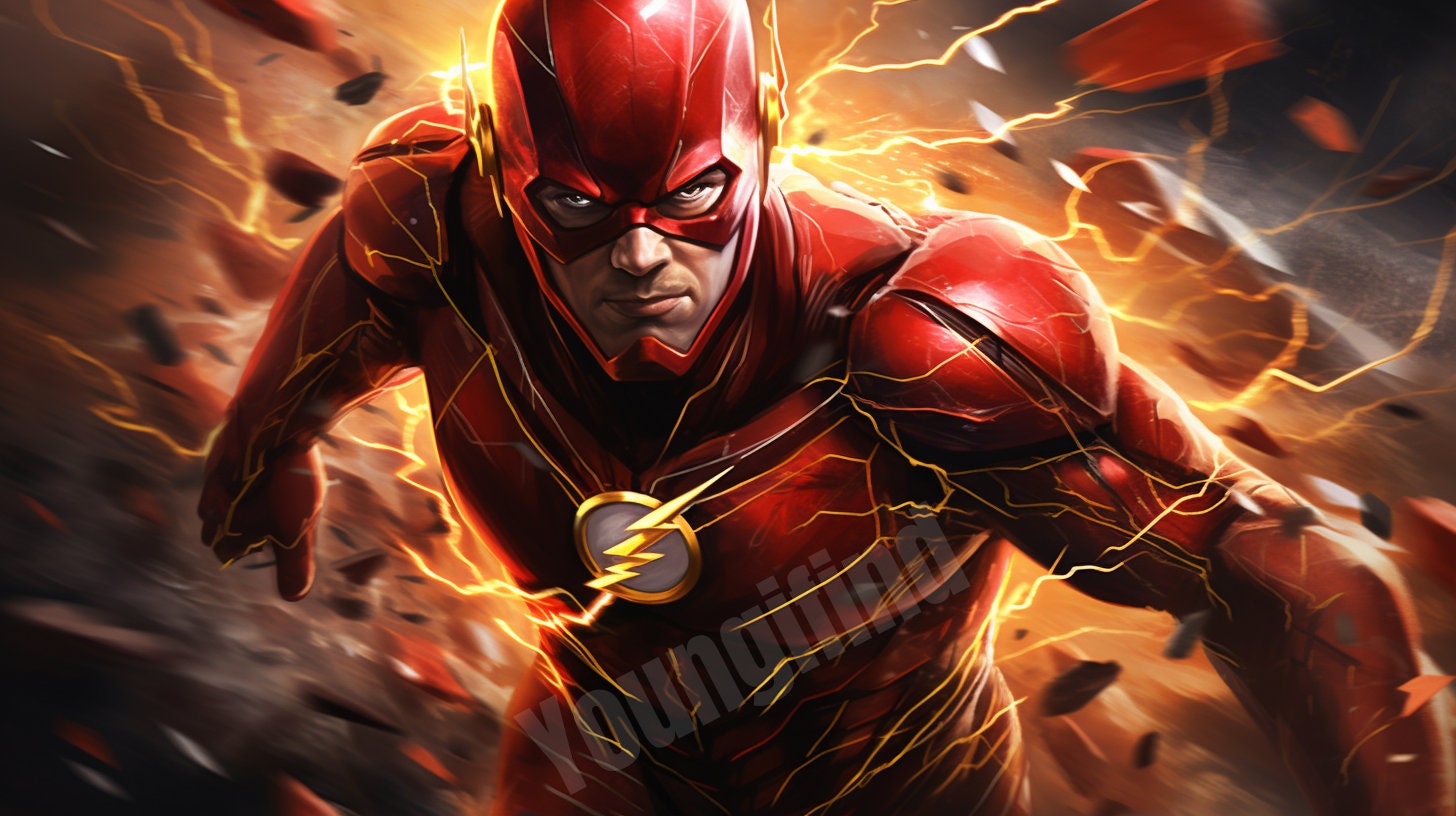 Superhero Flash Silhouette