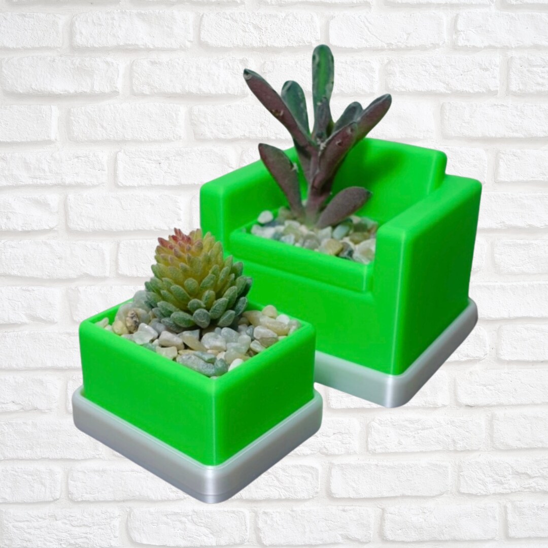 Sofa Mini Succulent Planter, Cute Funny, Indoor Plant Stand With ...