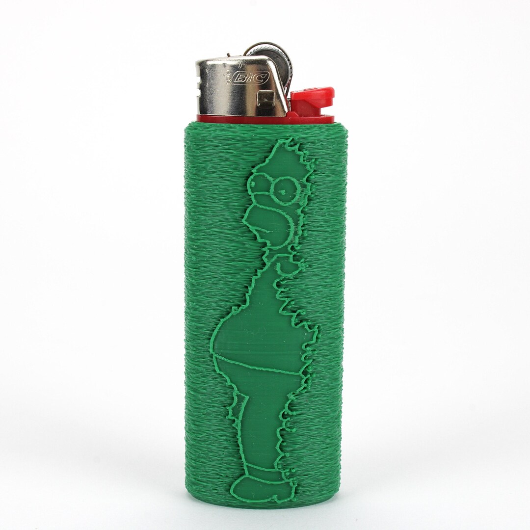 Bic Simpsons Homer Lighter Case, Lighter Sleeve, Lighter Cover, Funny ...