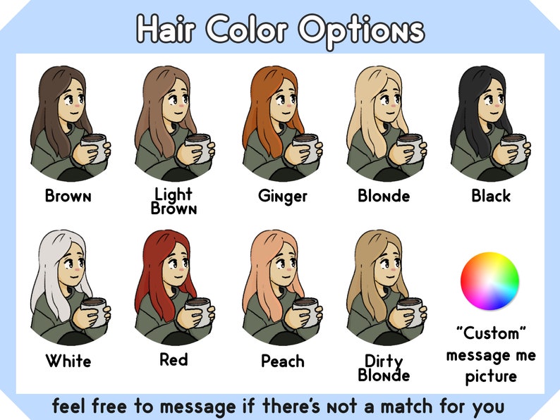 Animated Twitch Overlay With Custom Character - Stream Screen / Cute ...