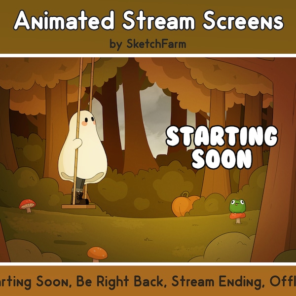 Halloween Screen Overlay - Etsy