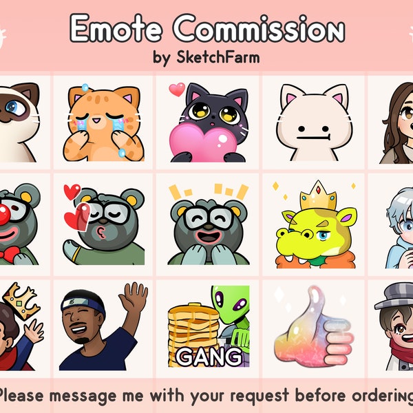 Emote Commission - Etsy