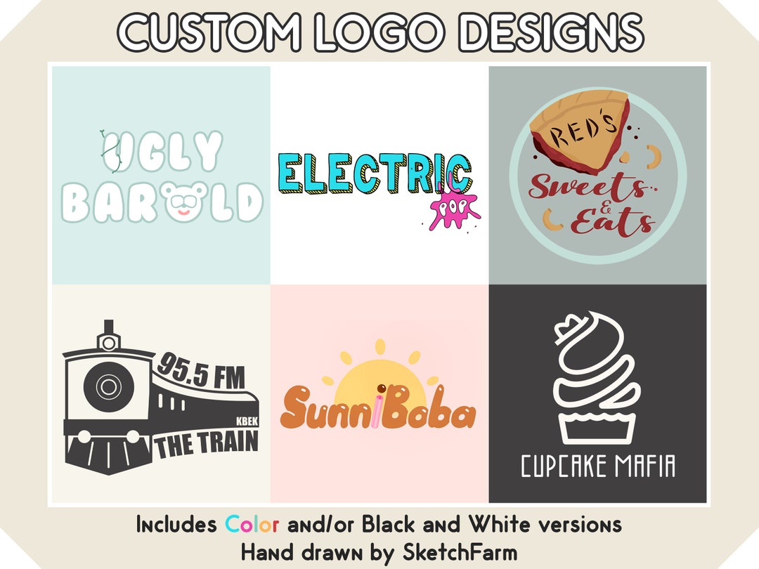 Custom Banner and Logo Design | Professional and Hand Drawn Graphics - Etsy