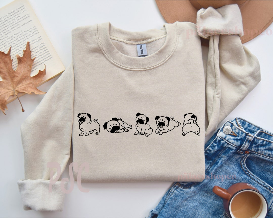 Pug Mom Sweatshirt | Pug Mama Gift | Pug Gift - Etsy