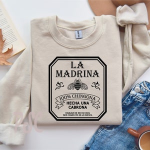 Madrina Sweatshirt Madrina Gift Regalo Para Padrinos Madrina Gift Idea ...