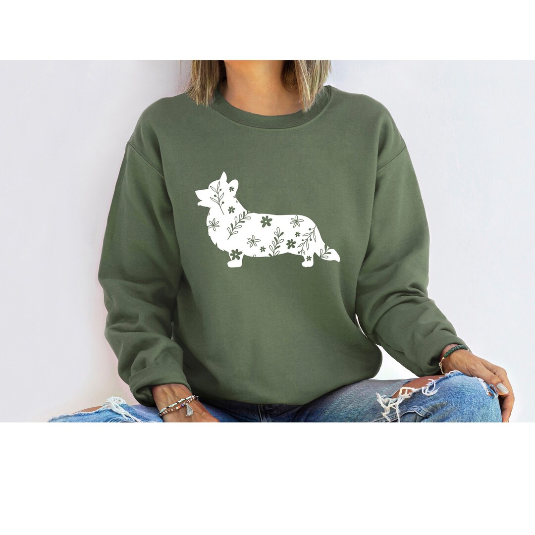 Corgi Mom Sweatshirt | Corgi Personalized Sweatshirt | Dog Personalized ...
