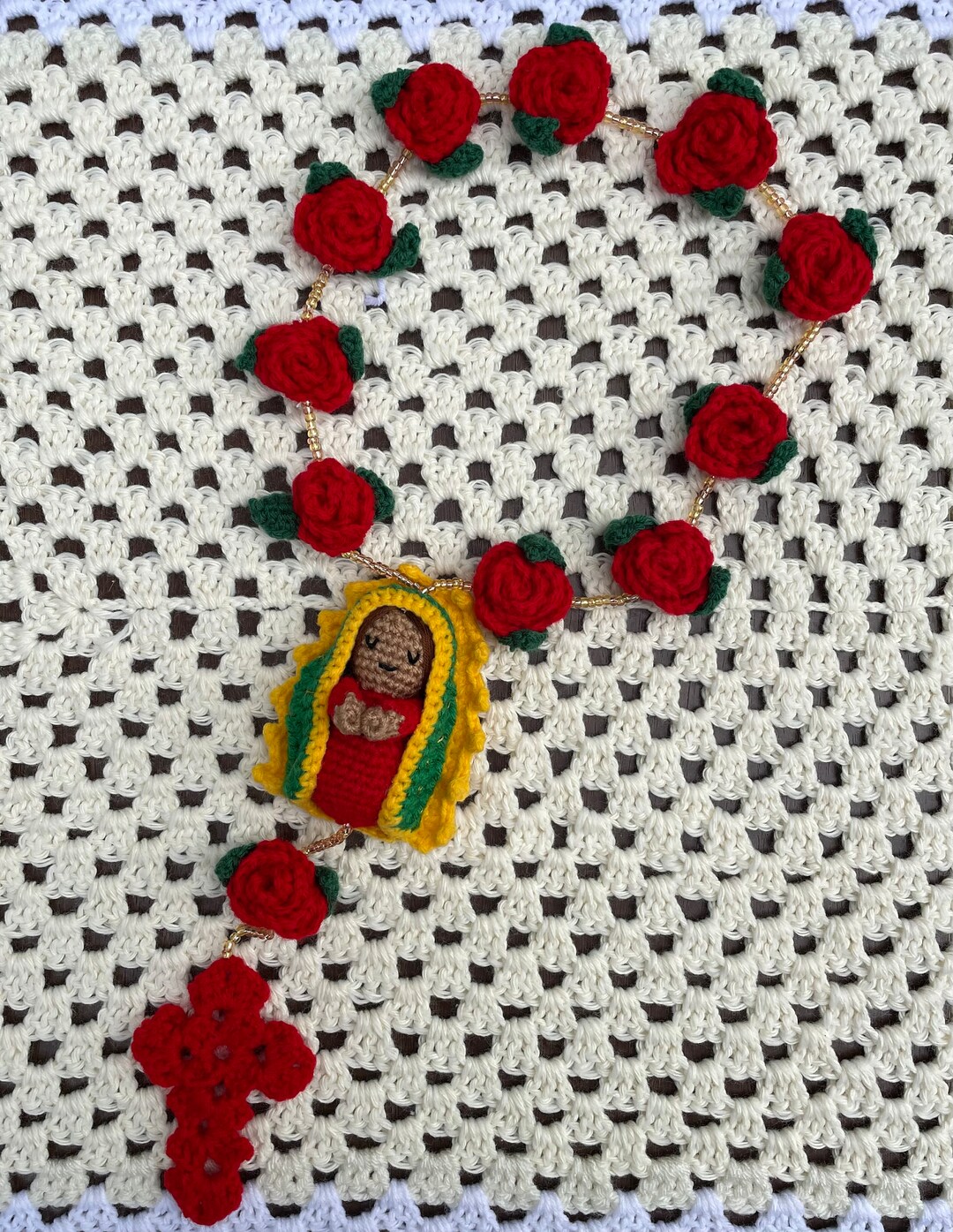 Crochet Rosary - Etsy