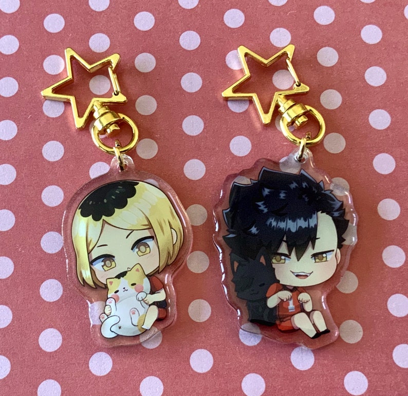 Haikyuu Acrylic Keychains | Etsy