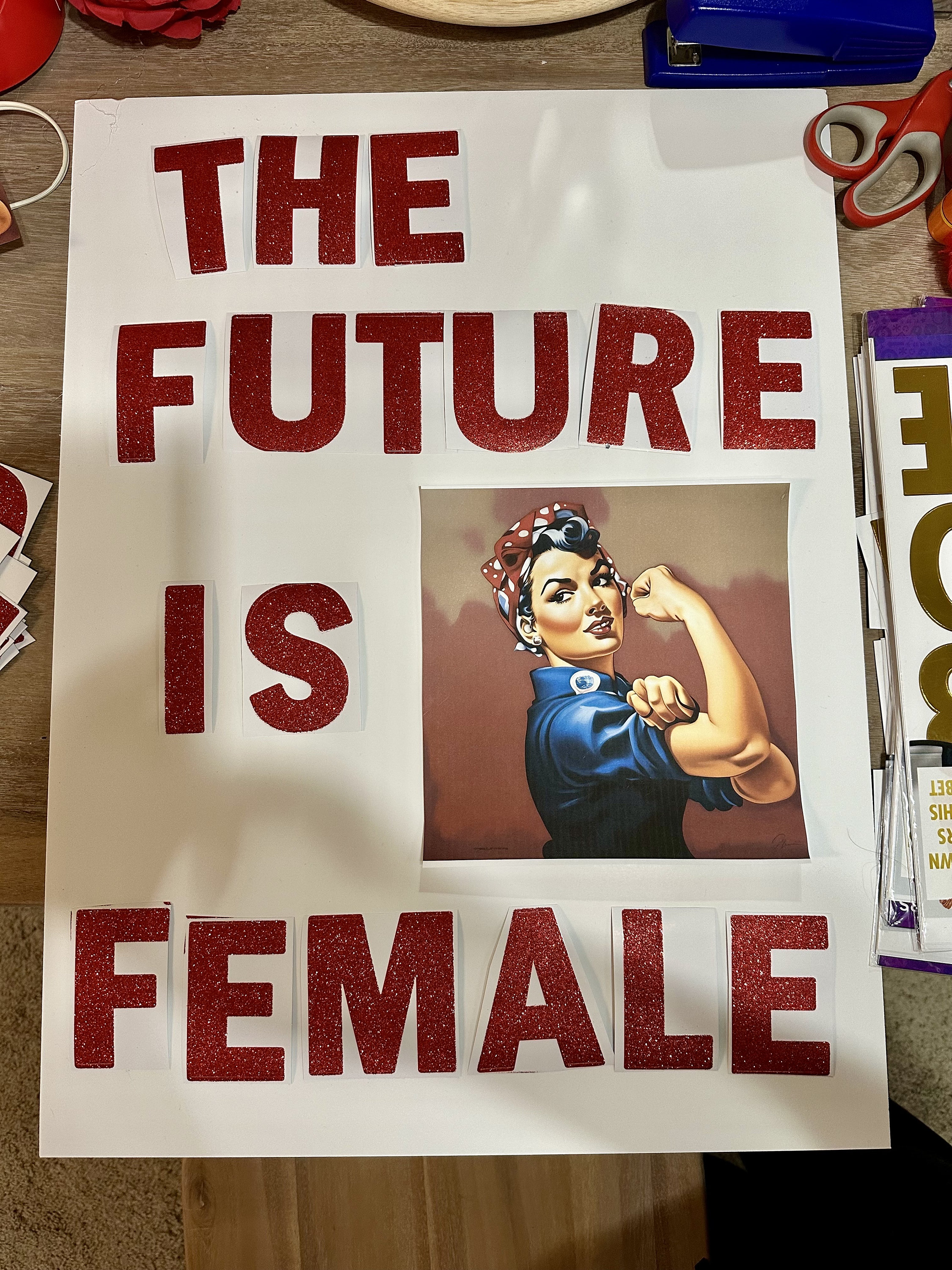 Rosie the Riveter Digital Download. Use for Woman's Strike 2024 ...