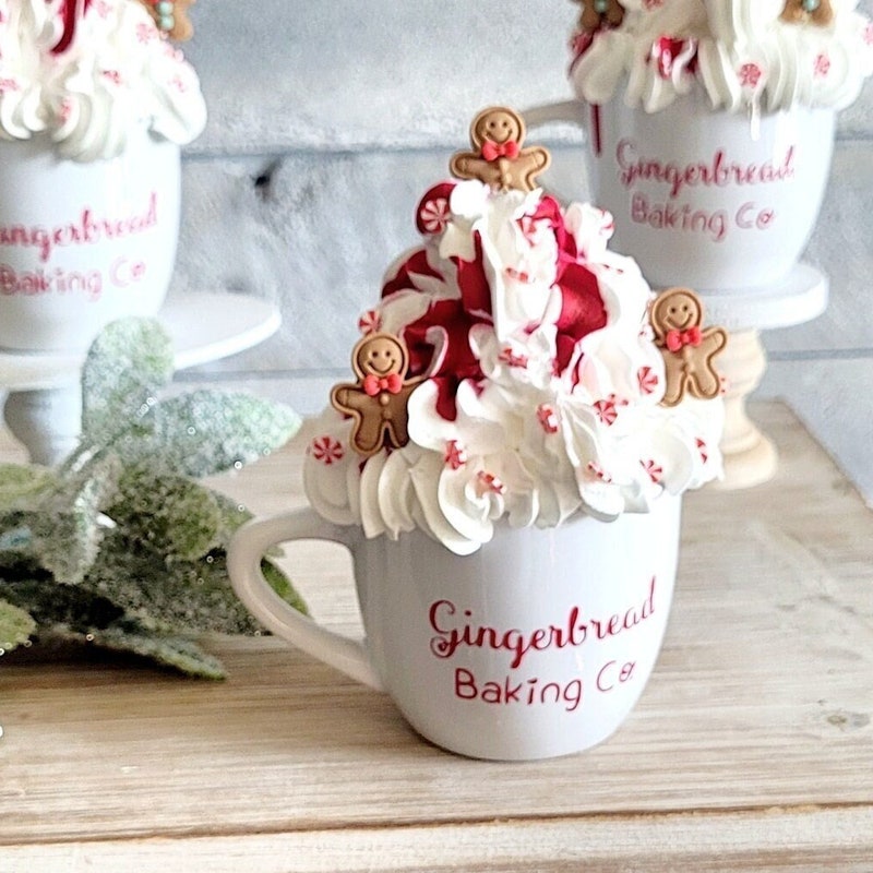 Gingerbread Mugs - Etsy