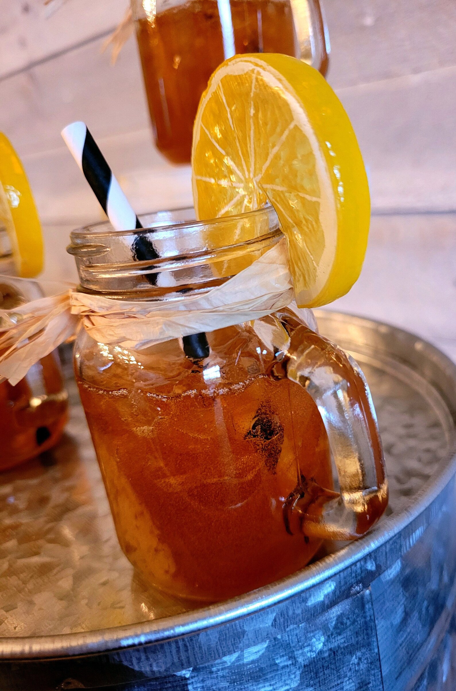 Mini Iced Tea Tiered Tray Decorfake Iced Tea for Tier Trayfaux Iced ...