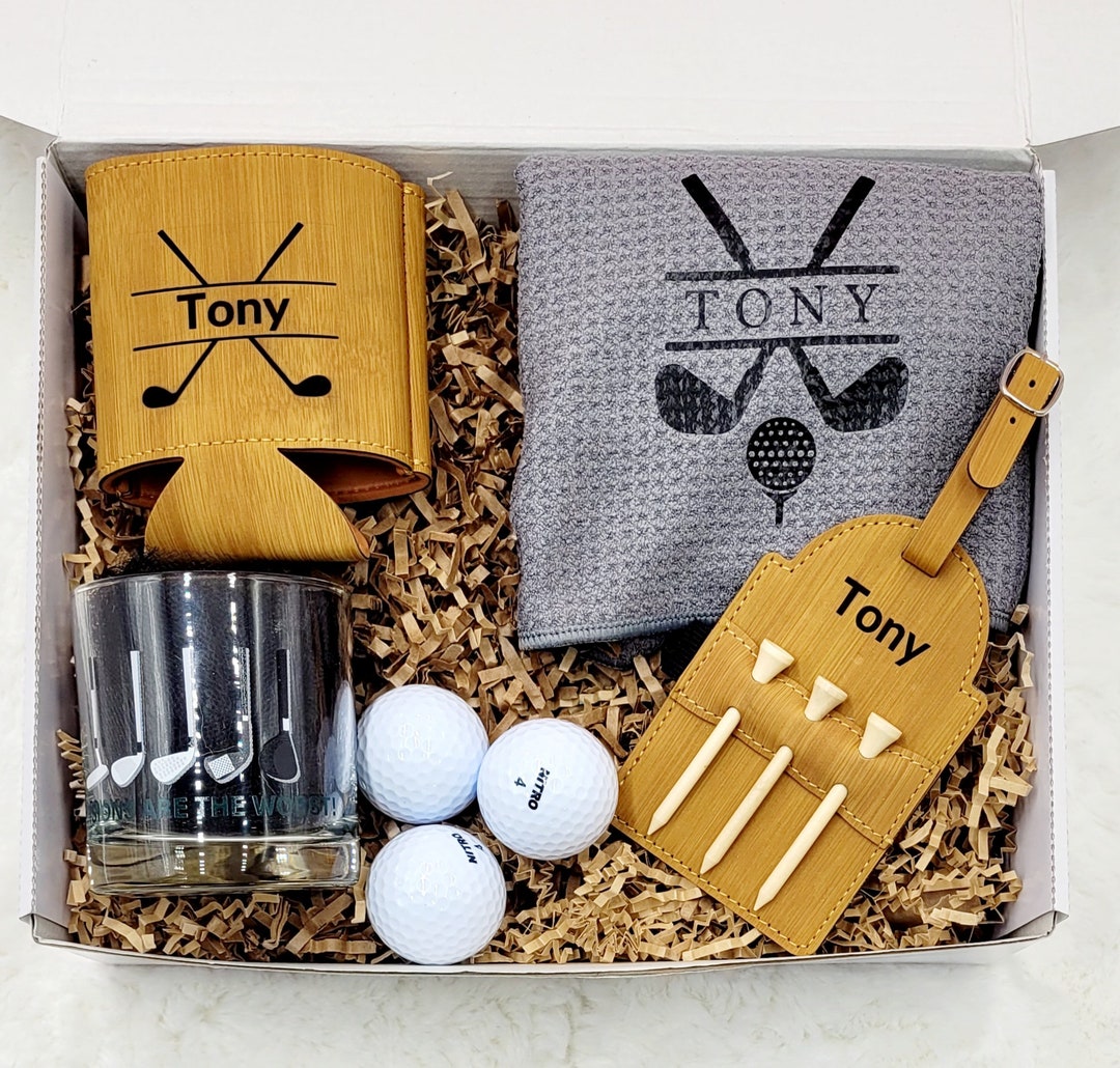 Fathers Day Gift Golf Shirt for Men Gift Box Dad Golf Gifts for Men ...