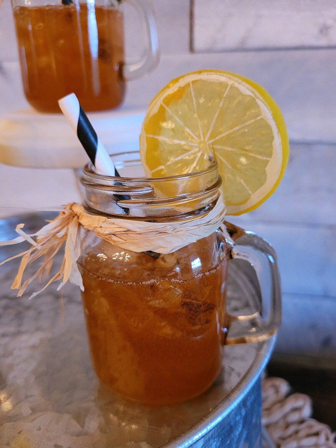 Mini Iced Tea Tiered Tray Decorfake Iced Tea for Tier Trayfaux Iced ...