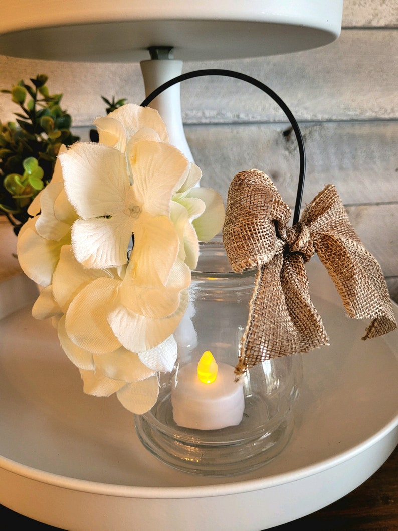 Mini Tea Light Lantern Tiered Tray Decormini Glass Lantern - Etsy