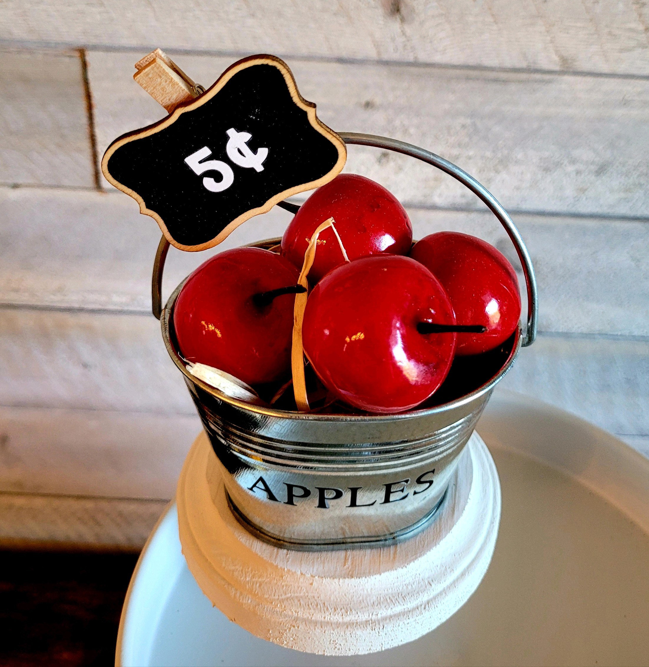 Mini Apple Basket for Tiered Traymini Apples for Tierfake Fruitfall ...