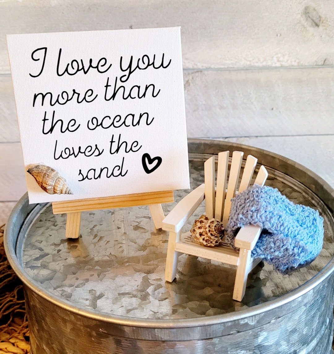 Mini Beach Chair for Tiered Traymini Adirondackmini Seashells for ...