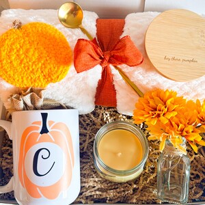 Fall Gift Box Autumn Decor Fall Mug Best Friend Gift Box Halloween Gift ...
