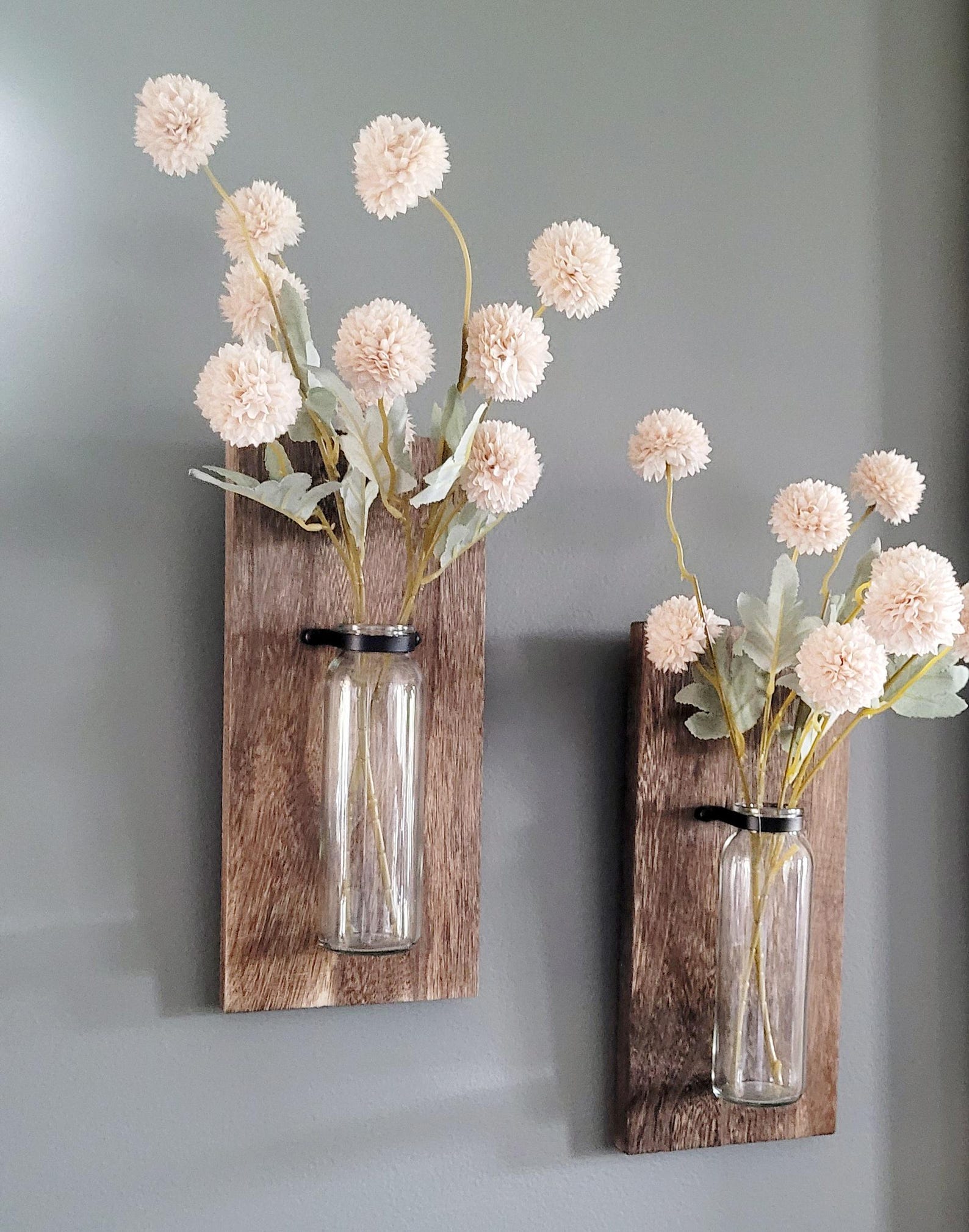 Sconce Wall Decor Farmhouse Wall Decor Rustic Candle Holder Minimalist ...