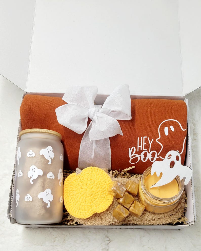 Fall Gift Box Her Gift Box Woman Gift Box Ghost Themed Gift Halloween ...