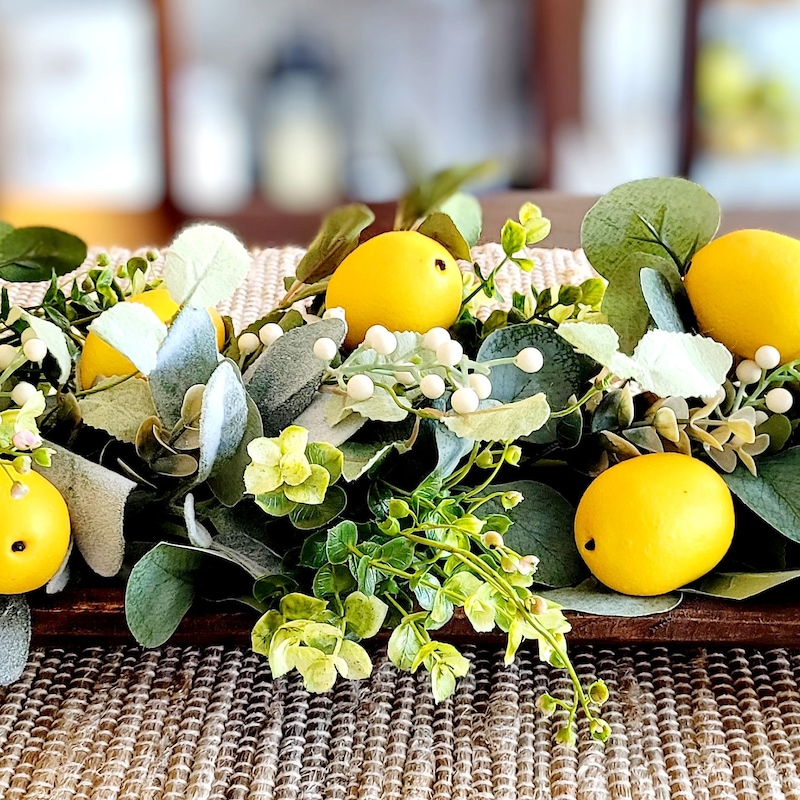 Spring Lemon Decorations - Etsy