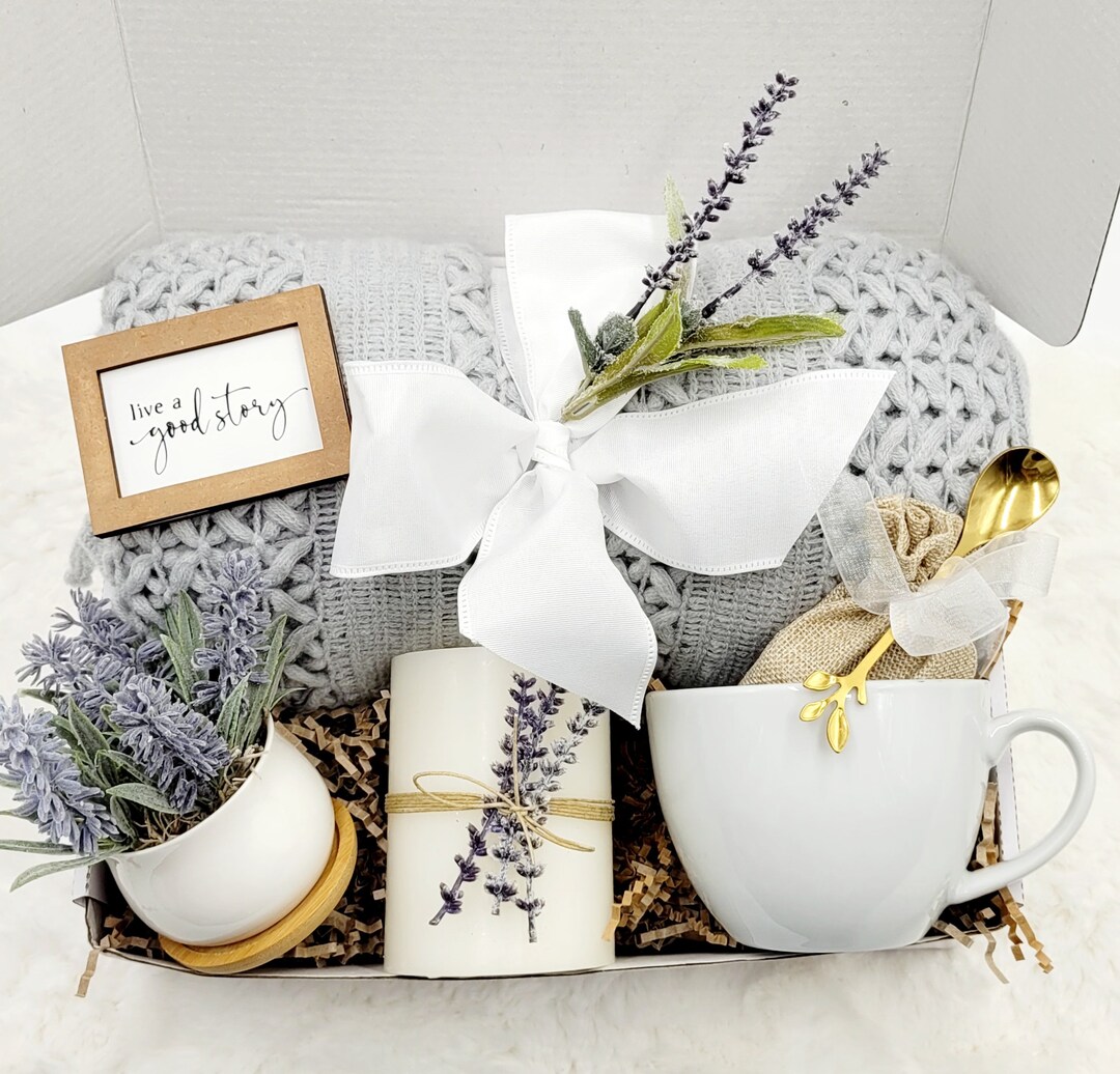 Cozy Holiday Gift Box Her Birthday Gift Box for Dad Gift Box Friend ...