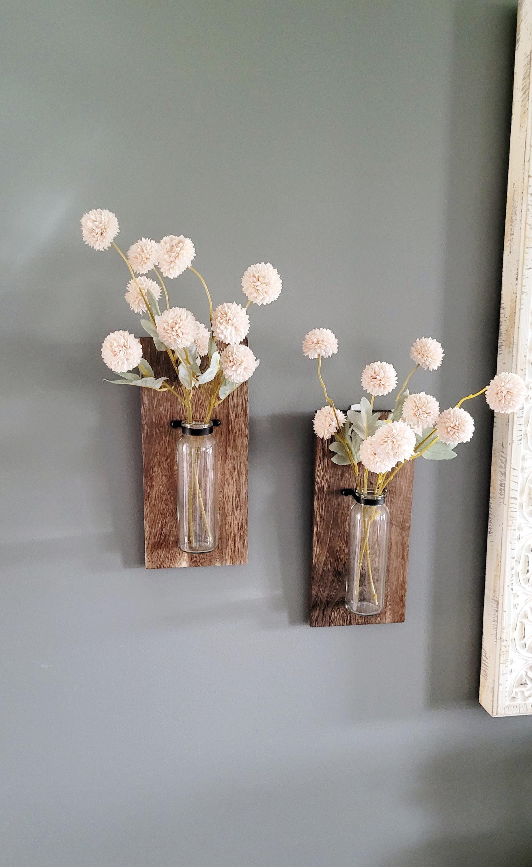 Sconce Wall Decor Farmhouse Wall Decor Rustic Candle Holder Minimalist ...