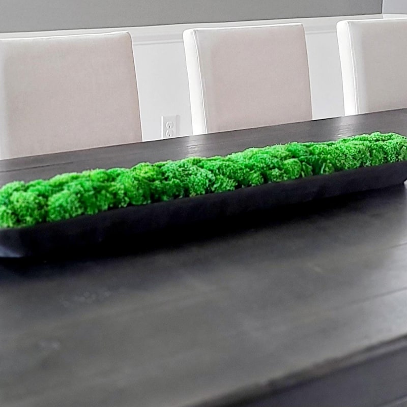 Moss Table Decor - Etsy