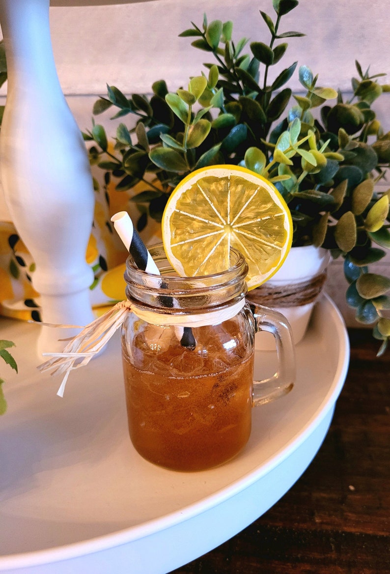 Mini Iced Tea Tiered Tray Decorfake Iced Tea for Tier Trayfaux Iced ...