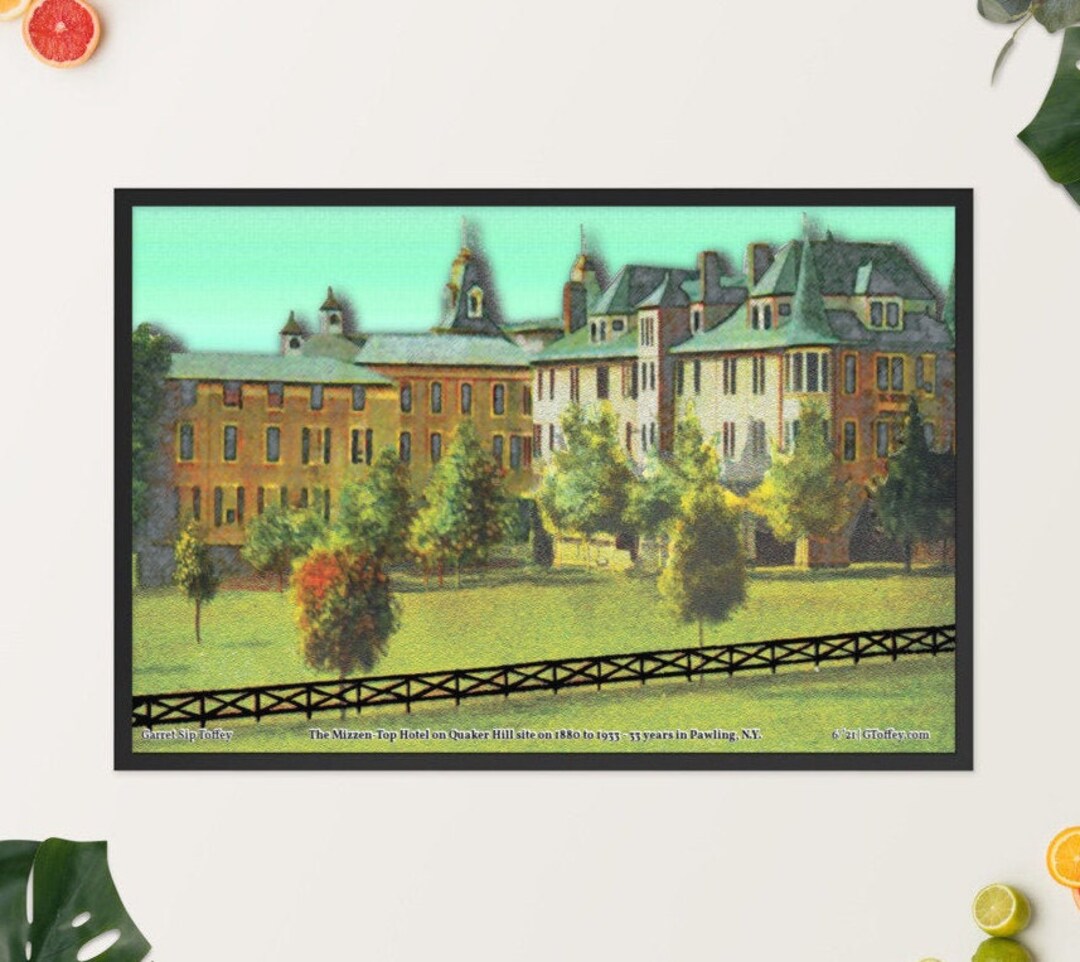 Das Mizzen-Top Hotel auf Quaker Hill Website auf Pawling, N.Y. Aufnahme ...