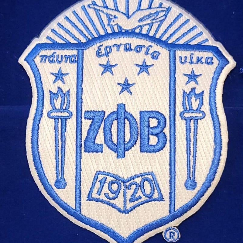 Zeta Phi Beta Shield - Etsy