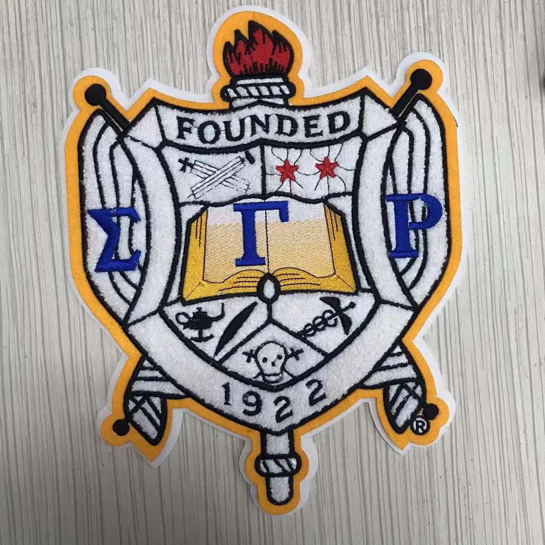 Sigma Gamma Rho Shield Crest 10" Chenille Patch - Etsy