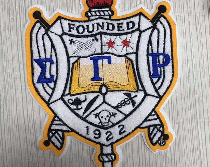 Sigma Gamma Rho Shield Crest 10 Chenille Patch - Etsy