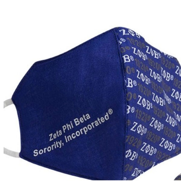 Zeta Phi Beta Mask - Etsy