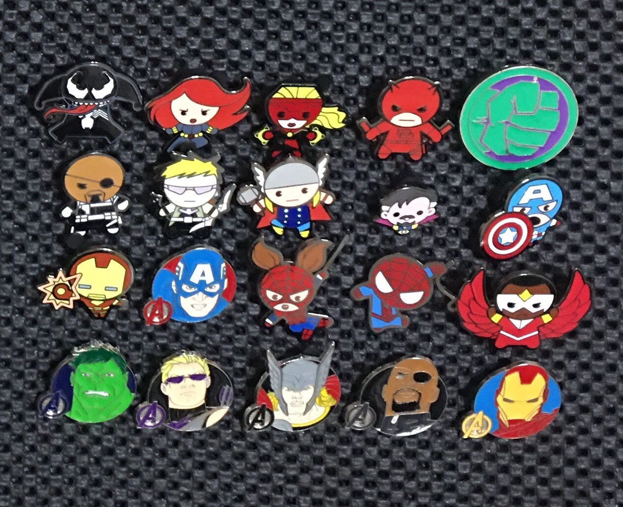 10 Random All Marvel Disney Trading Pins No Duplicates Fast | Etsy
