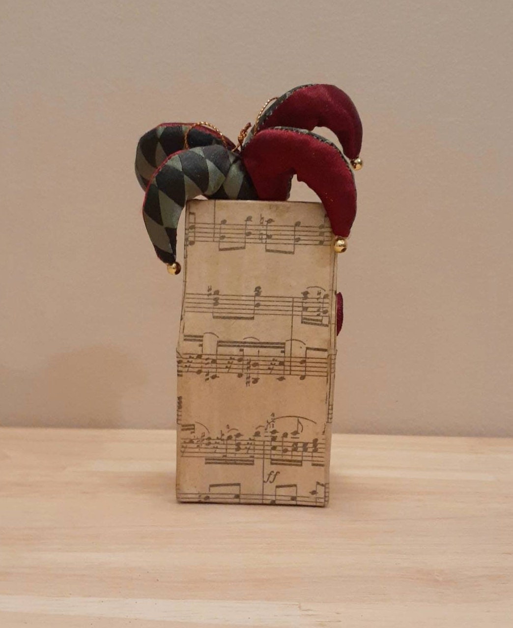 Katherine's Collection Jester in a Box Ornament - Etsy